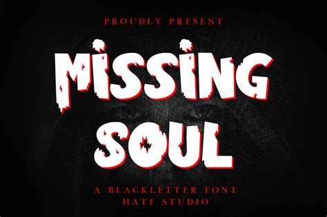 Missing Soul Regular Premium Font