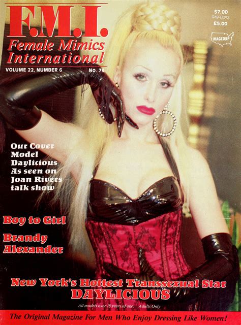 Female Mimics International Vol 22 No 6 Digital Transgender Archive