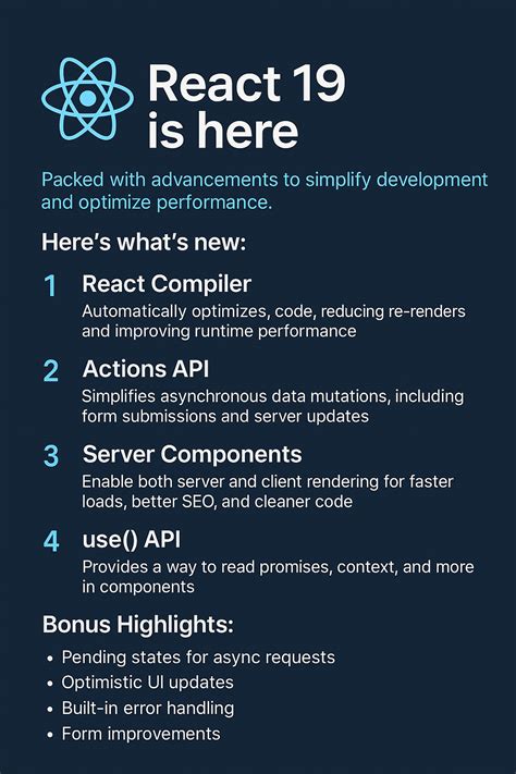 react19 reactjs webdevelopment frontend javascript techtrends… brijisha doshi