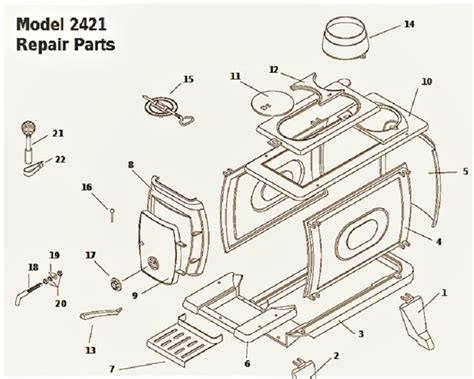 Old Cast Iron Stove Parts
