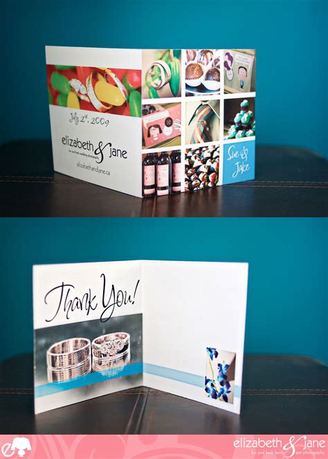 New For 2010 Weddings Complimentary Thank You Cards In Every