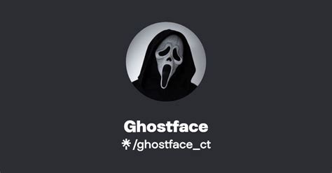 Ghostface Twitter Instagram Tiktok Twitch Linktree