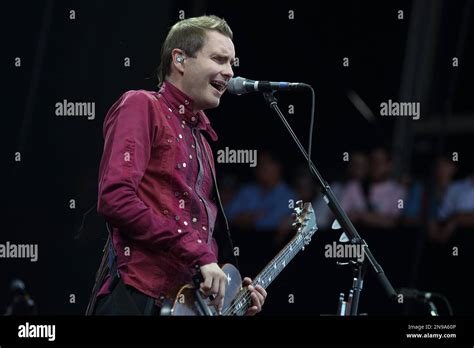 Jonsi Birgisson Of The Icelandic Band Sigur Ros Performs At The