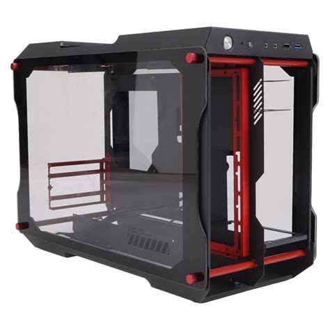 Buy Atx Mid Tower Computer Chassismid Tower M‑atx Case Motoard Chassis Gaming Pc Case Fully