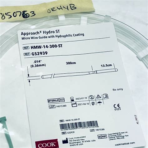 New COOK MEDICAL G52939 Approach Hydro ST Disposables - General For Sale - DOTmed Listing #4820363: