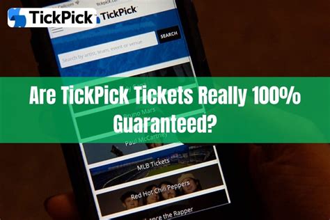 What Is Tickpick The Fee Free Ticket Marketplace Explained