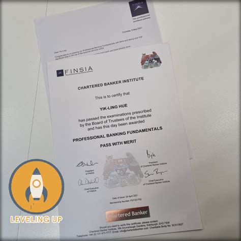 Yik Ling Hue On Linkedin Nab Finsia Cqib Careerqualifiedinbanking Continuouslearning… 13
