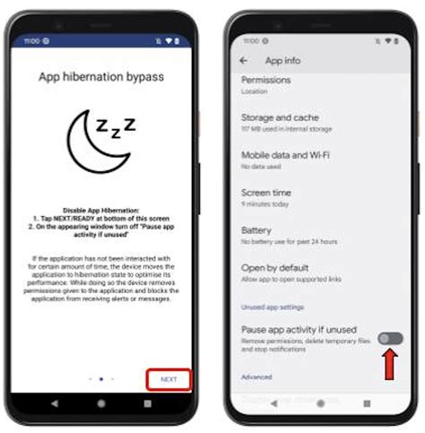 android hibernation bypass secapp