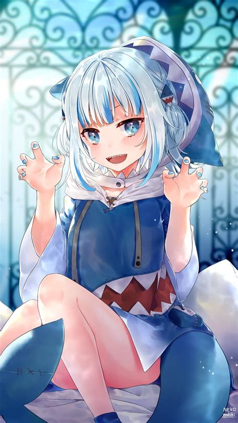 Gawr Gura Anime Wallpaper