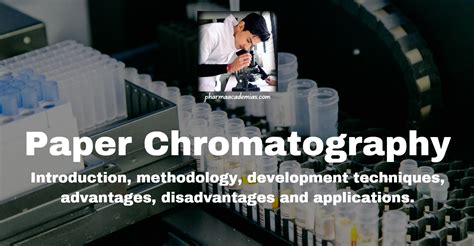 Paper Chromatography Introduction Methodology Development Techniques