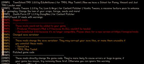 These Are The Mods That Are Incompatible Only What I Have Seen · Issue 473 · Zaneyorksmapi