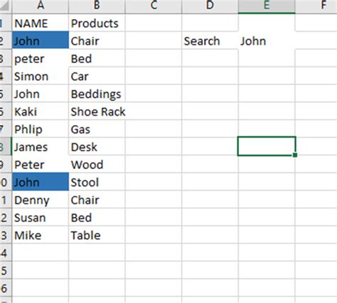How To Search And Highlight Data Using Conditional Formatting In Excel Basic Excel Tutorial