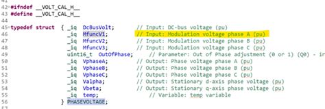 Tms320f28379d Phase Voltage Calculation From Dc Busin Voltcalch C2000 Microcontrollers