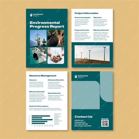 Modèle De Rapport Géométrique Moderne Sur Les Progrès Réalisés Dans Le Domaine De L