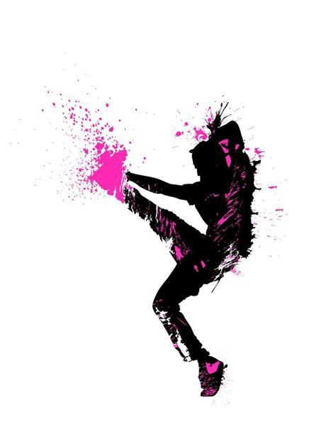 Hip Hop Dancer Performing A Dance Move 11718065 Vector Art At Vecteezy