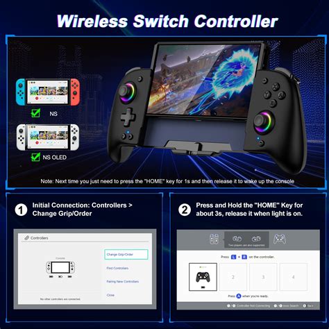 Switch Joy Cons Controller For Switch Switch Oled Qqv One Piece Joypad Controller Replacement