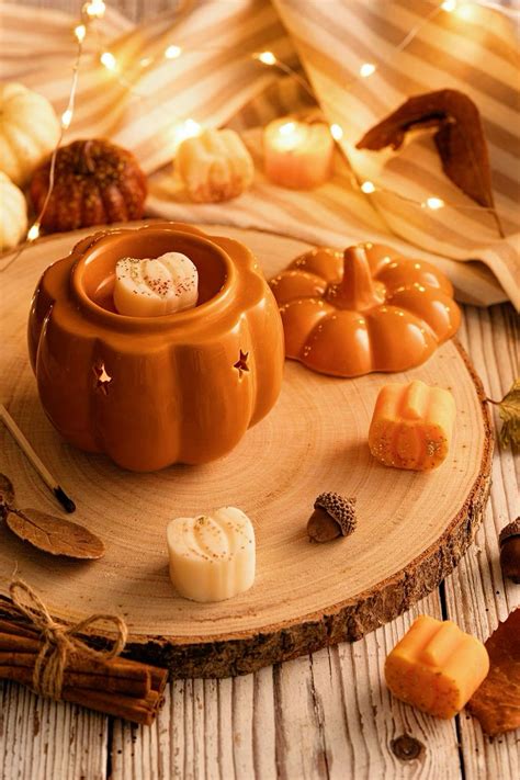 Pumpkin Wax Melt Warmerburner Pumpkin Thanksgiving Autumn Candle