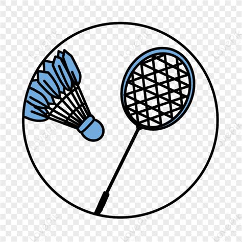 배드민턴 공 일러스트 원형 만화 Instagram 아이콘 라운드사회적인클립 아트 Png 일러스트 무료 다운로드 Lovepik