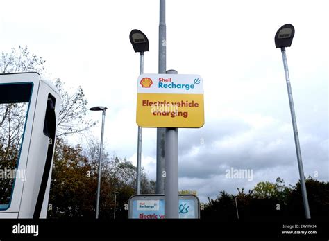 Shell Recharging Centre For Electric Vehicleswest Sussexuk September