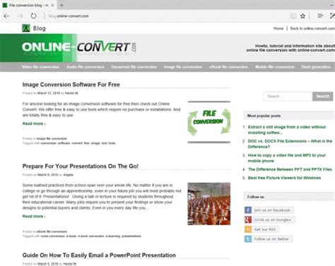 Microsoft Edge What Can This New Browser Do Online File Conversion Blog