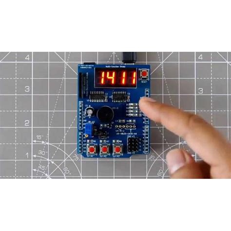 Jual Arduino Multifunction Learning Led Buzzer Segment Button Shield Inwer Original