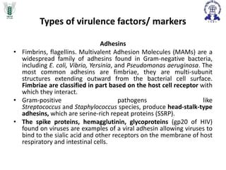 Molecular Determinants Of Pathogenicity And Virulence Among Pathogens Pptx