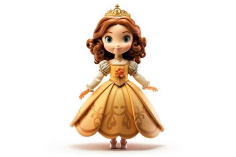 Premium Photo Isabella Cartoon Toy On A White Background