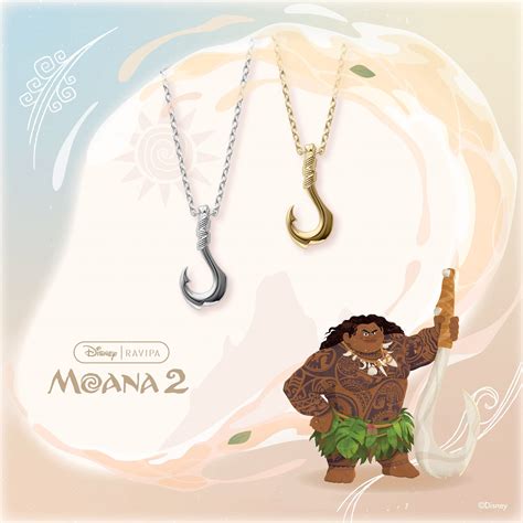 Maui Hook Gold Necklace Ravipa