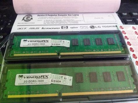 RAM PC VENOM RX GB DDR PC MHz Longdim EG Komputer Purwokerto Lazada Indonesia