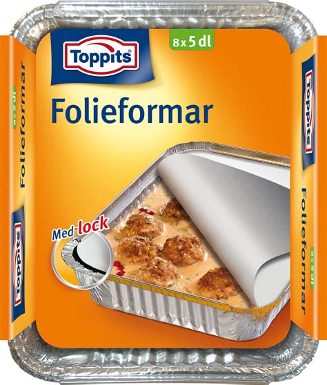 Köp Toppits Folieformar Med Lock 5 Dl På