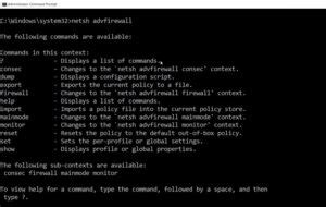 How To Use The Netsh Command To Manage Windows Firewall
