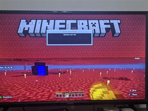 Having A Nether Bug Anyone Know A Fix Or Know Why Description Below R Minecraft