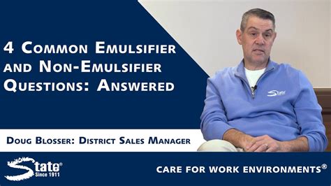4 Common Emulsifier And Non Emulsifier Questions Answered Youtube
