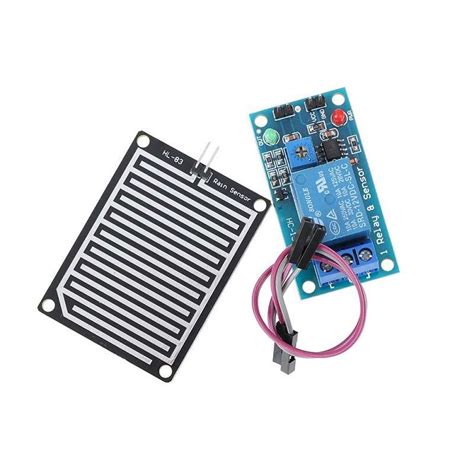 Raindrops Detection Sensor Module With 12v Relay Module Robo Nepal