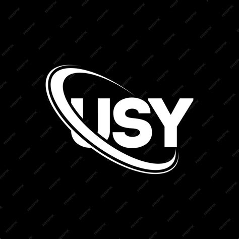 Premium Vector Usy Logo Usy Letter Usy Letter Logo Design Initials Usy Logo Linked With Circle