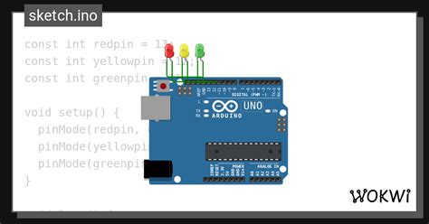 Traffic Signal Wokwi ESP STM Arduino Simulator