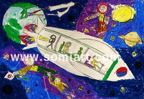 과학상상화그리기 미술숙제 철산초 지은이와 하안북초 수민이의 과학상상화수상작 네이버 블로그