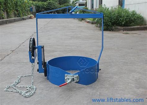 Portable Automated Chemical Drum Handling Equipments Vertical Drum