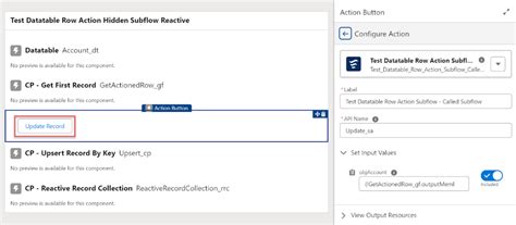 Datatable With Row Actions Calling A Flow Action Button Ericsplayground