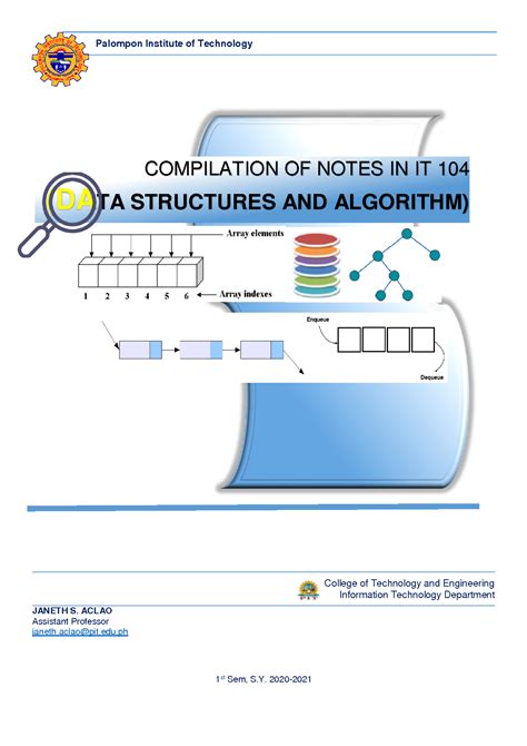 Solution Lesson Introduction To Data Structures And Algorithm Studypool