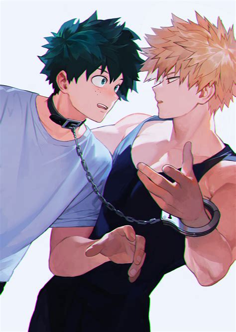 Midoriya Izuku And Bakugou Katsuki Boku No Hero Academia Drawn By Yin Danbooru