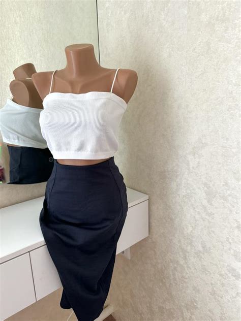 Очень крутая стильная женская юбка миди синего цвета Calliope — ціна 185 грн у каталозі Міді