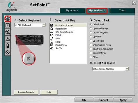 Customizing My Lx 710 Keyboard With Logitech Software Setpoint Logitech Support Download