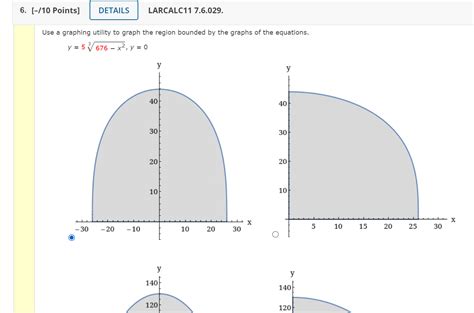 solved use the integration capabilities of the graphing