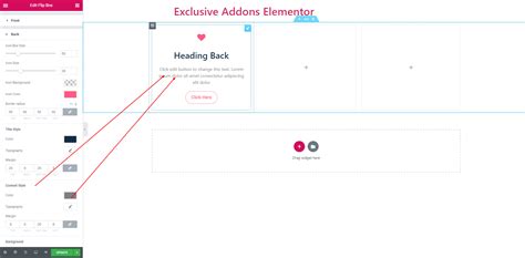 How To Configure And Style Flip Box Widget With Elementor Exclusive Addons