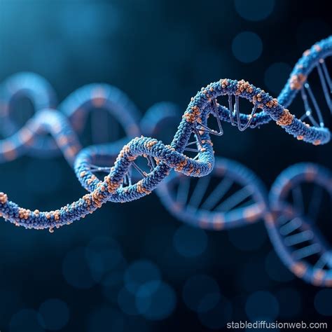 Bioinformatics Visualization Stable Diffusion Online