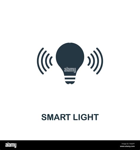 Smart Light Icon Creative Element Design From Smart Home Icons Collection Pixel Perfect Smart