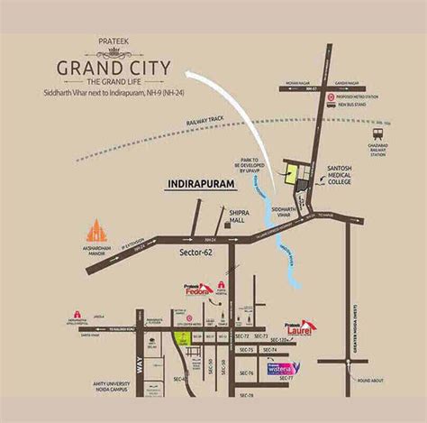 2 And 3 Bhk Apartments Prateek Grand City Siddharth Vihar Ghaziabad
