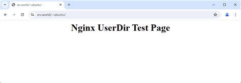 Ubuntu 2404 Nginx ユーザーのホーム領域を有効にする Server World