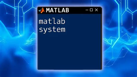 Mastering The Matlab System A Quick Guide